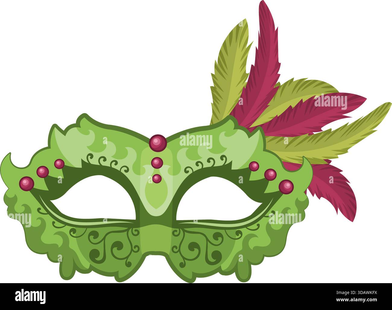 Colorful parade beads Stock Vector Images - Alamy