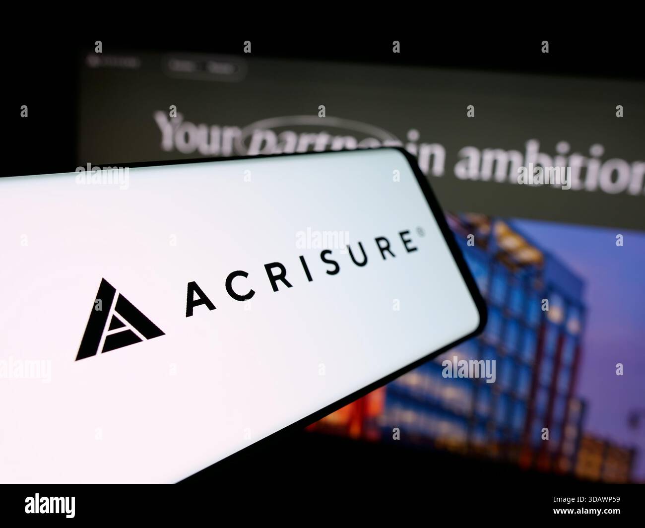 Acrisure logo hi-res stock photography and images - Alamy