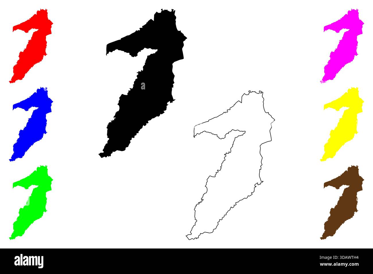 Binan city (Calabarzon Region, Republic of the Philippines, ROP) map ...