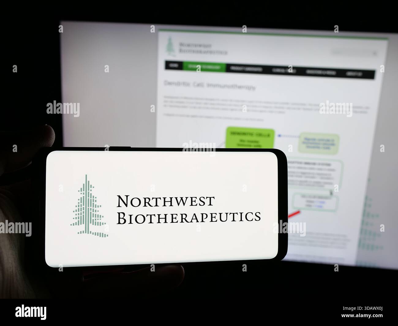 Northwest biotherapeutics logo hi-res stock photography and images - Alamy