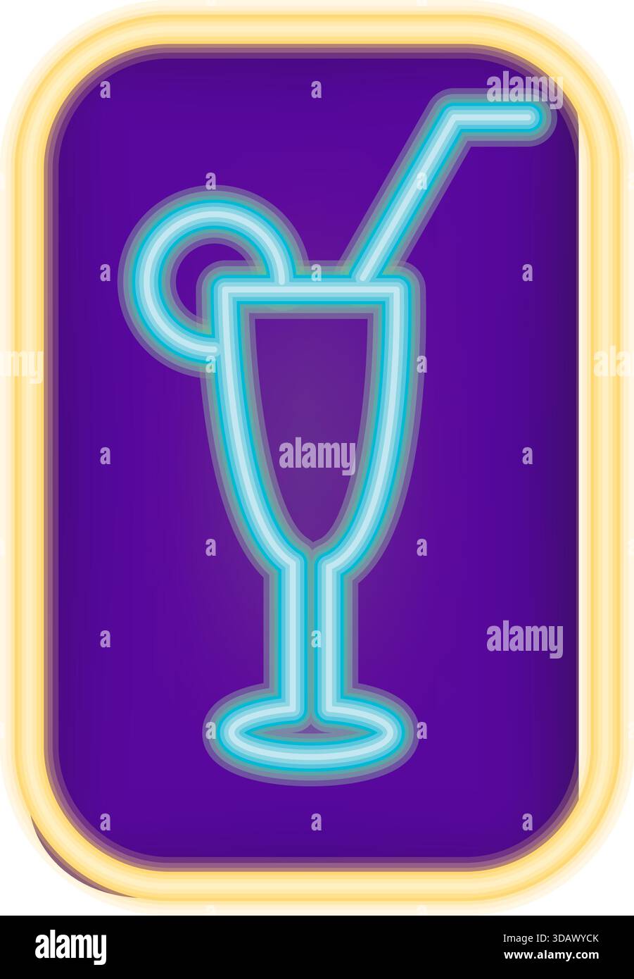 Nightclub red neon sign Stock Vector Images - Alamy