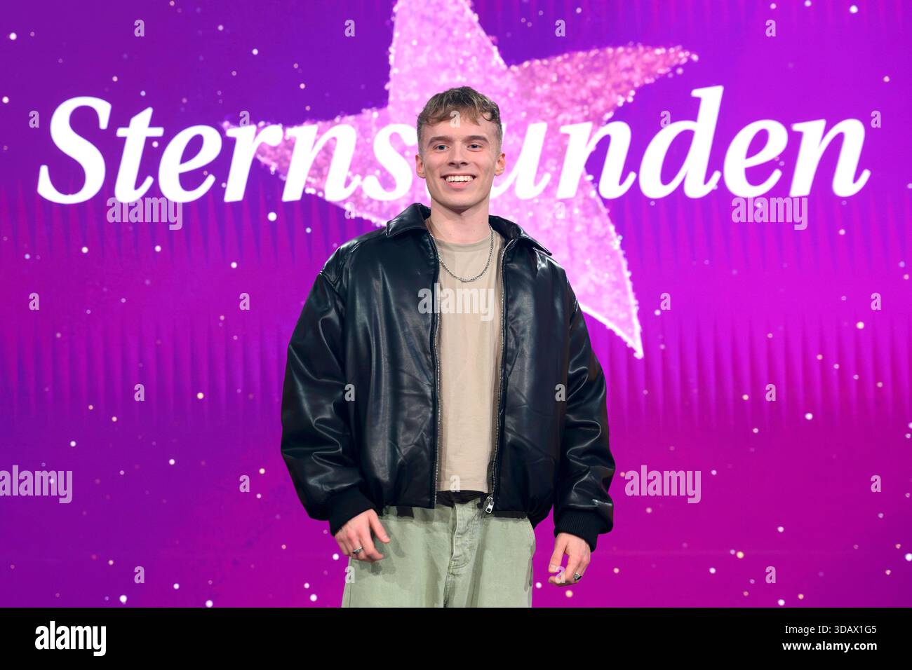 Sänger Iggy Kelly bei einem Foto-Termin zur Sternstunden-Gala 2025 in ...