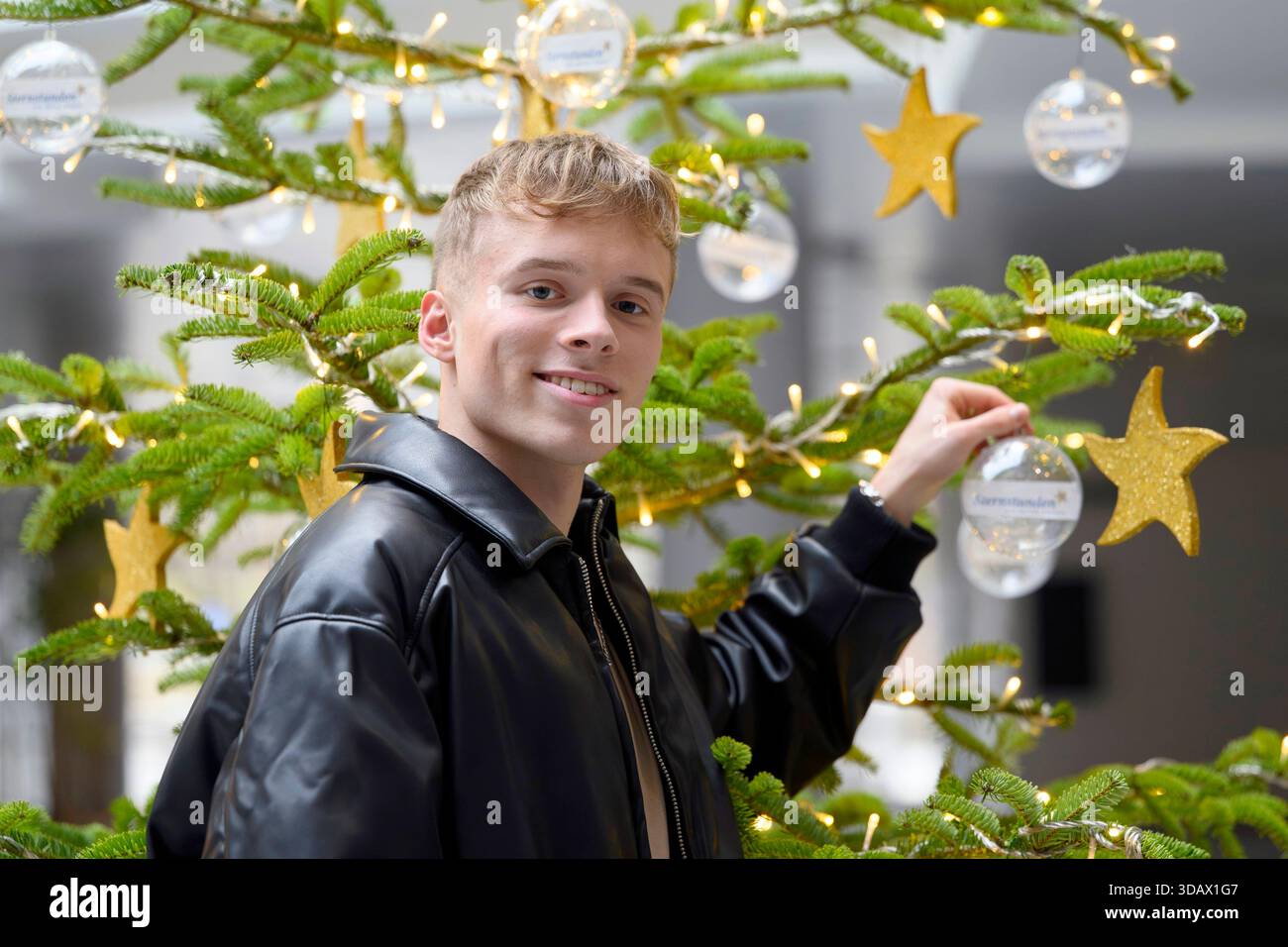 Sänger Iggy Kelly bei einem Foto-Termin zur Sternstunden-Gala 2025 in ...