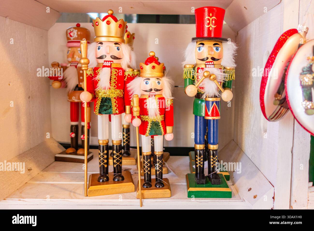 Christmas pattern with nutcrackers hi-res stock photography and images ...