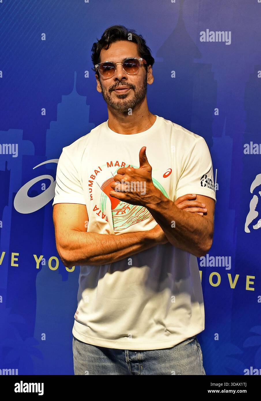 Former supermodel and Bollywood actor Dino Morea poses for a photo at ...