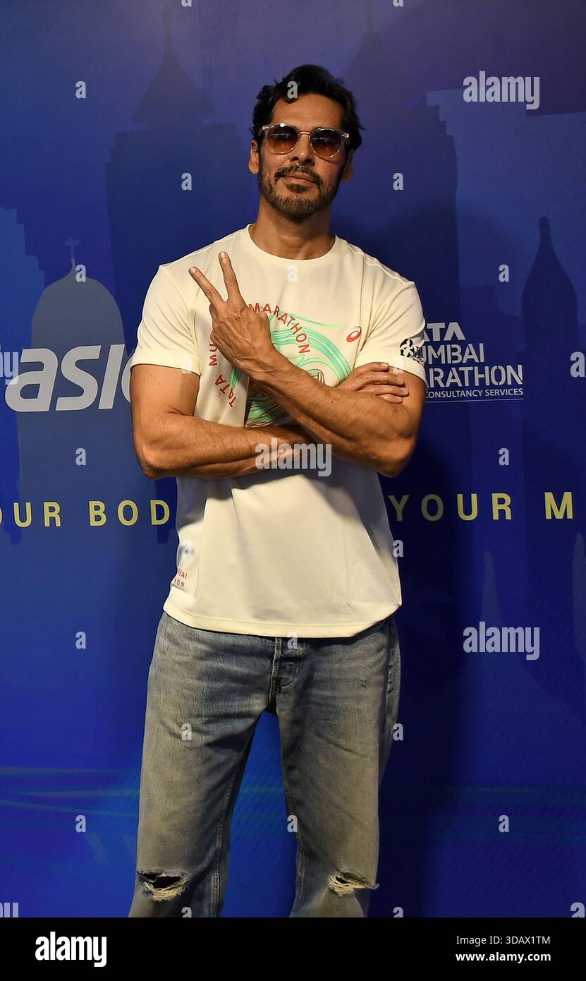 Former supermodel and Bollywood actor Dino Morea poses for a photo at ...