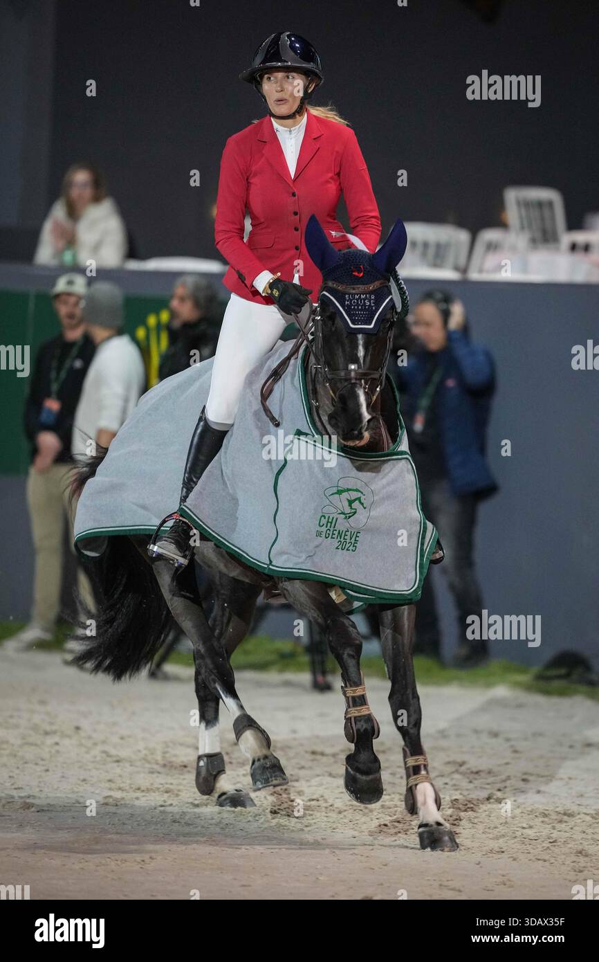 Jessica MENDOZA (GBR) riding IN THE AIR during the Day 3 of the 64th ...