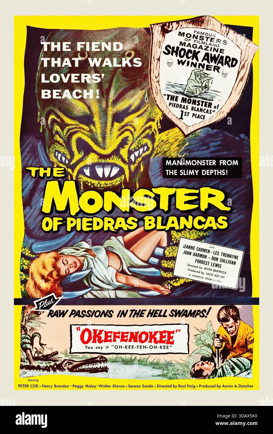 "The Monster of Piedras Blancas (Film Service Distributing, 1959 ...