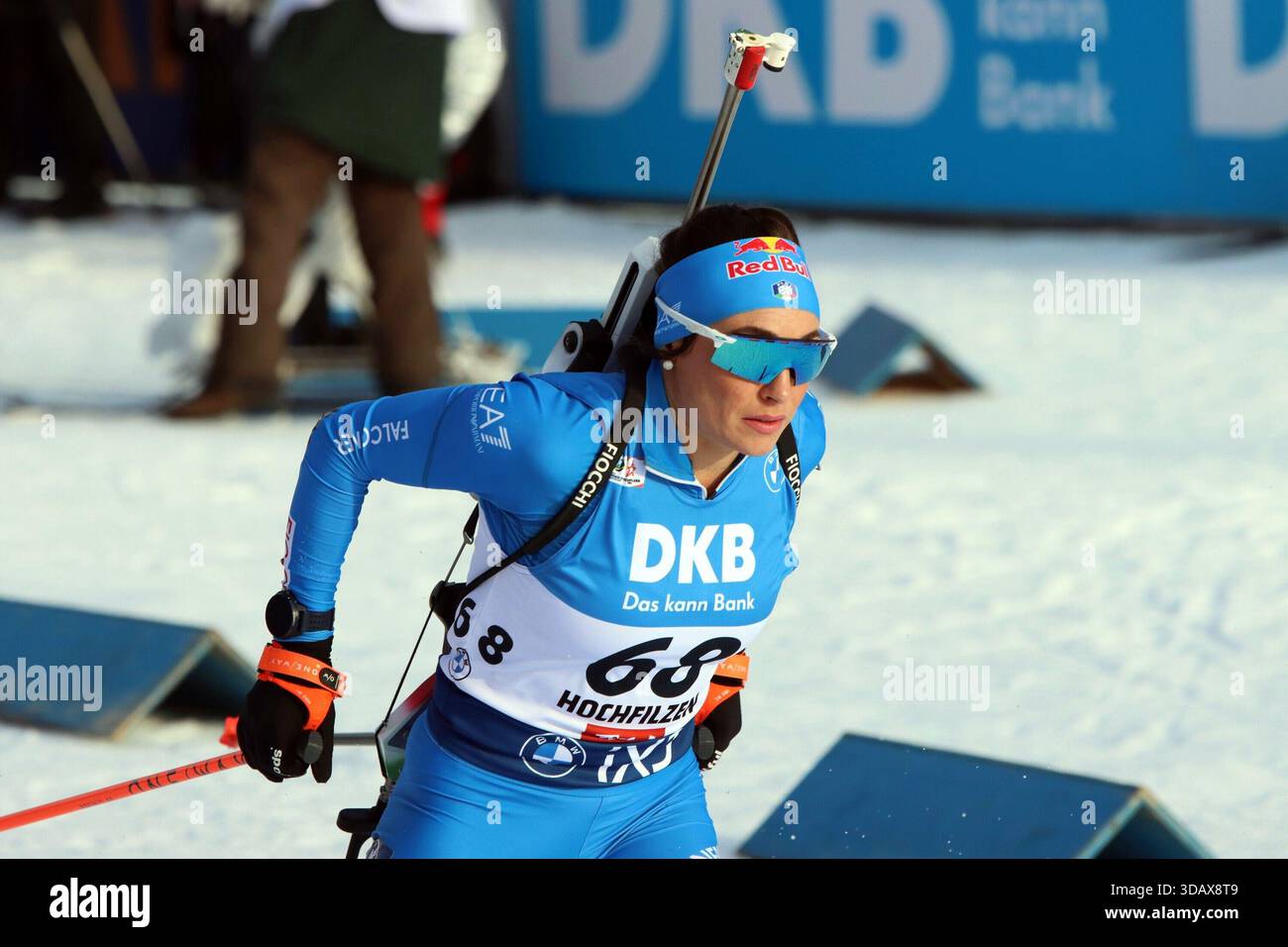 Biathlon, BMW IBU World Cup Hochfilzen 2025, December 12, 2025, WOMEN 7.5km SPRINT Image: Wierer ...