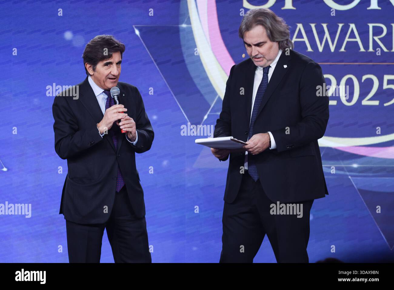 Milan, The Gazzetta Sports Awards ceremony, presented by the sports ...