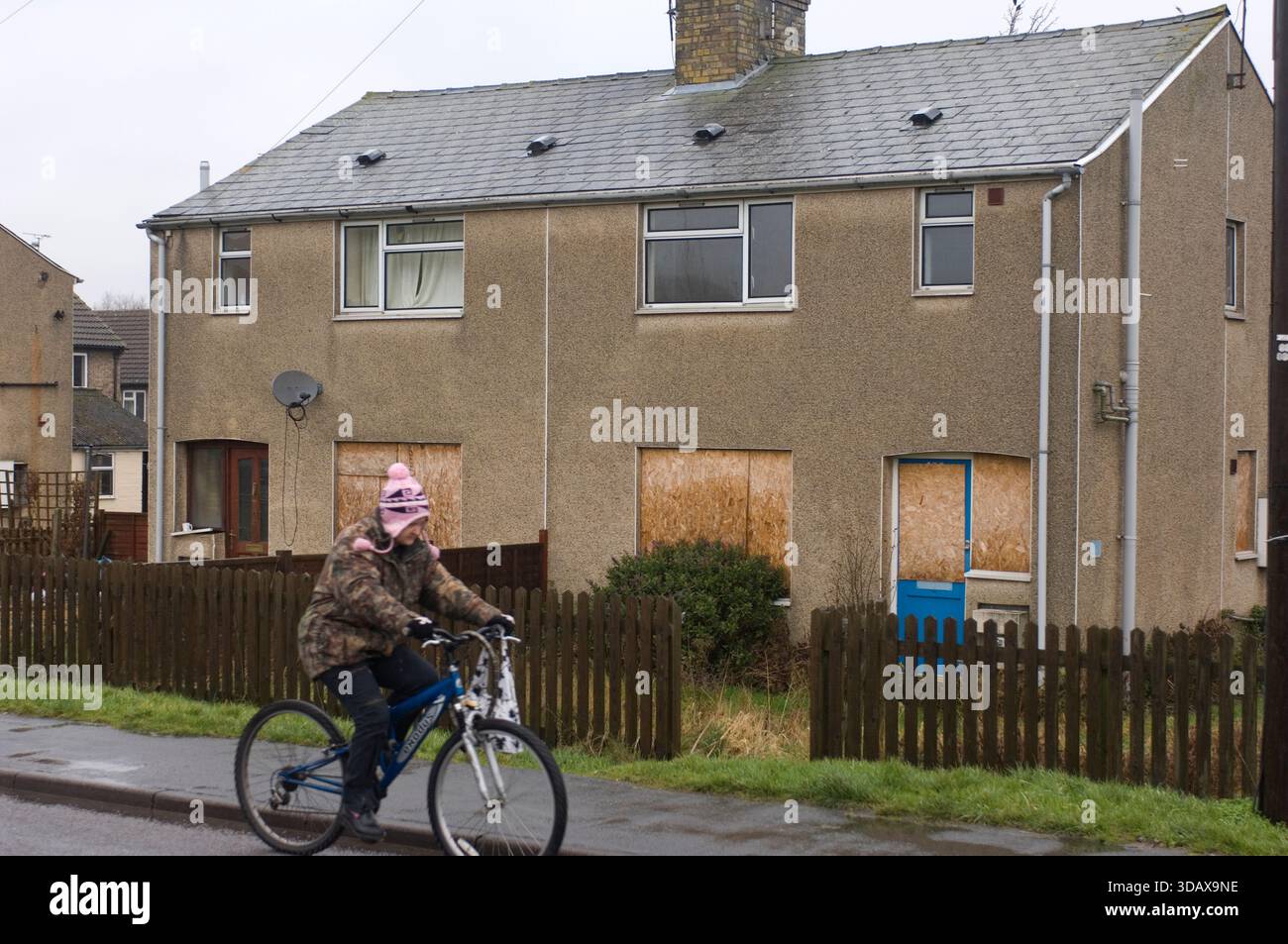 Neglected and run down housing association properties in Littleport ...