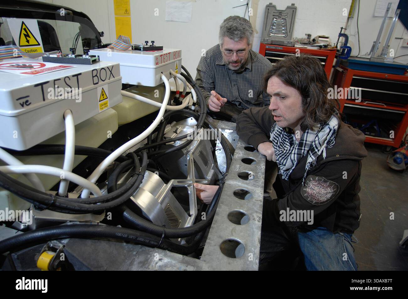 Dale Vince founder of Ecotricity who is converting a Lotus Exige sports ...