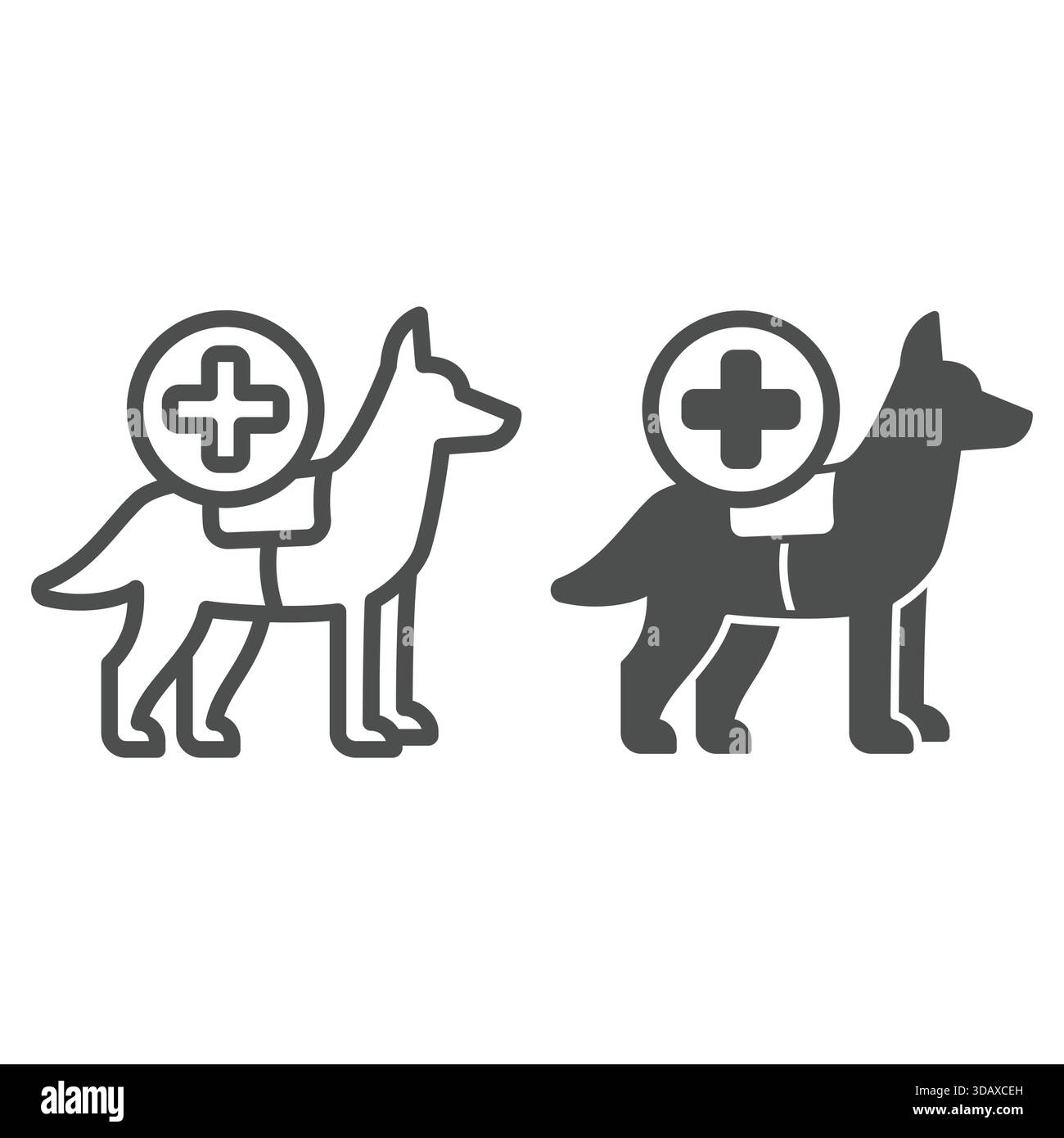 Medical boat black line Cut Out Stock Images & Pictures - Alamy