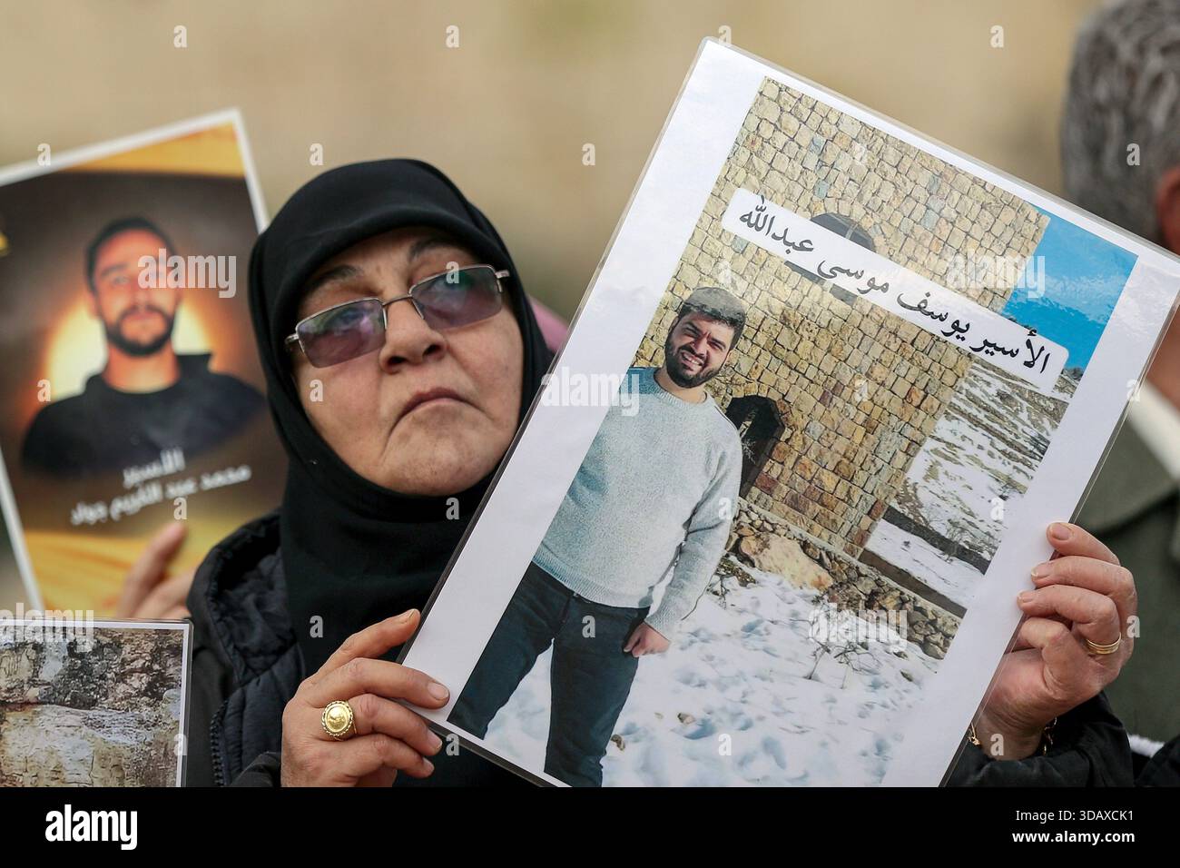 December 12, 2025, Beirut, Beirut, Lebanon: Zainab,, mother of Lebanese Youssef Musa Abdallah ...