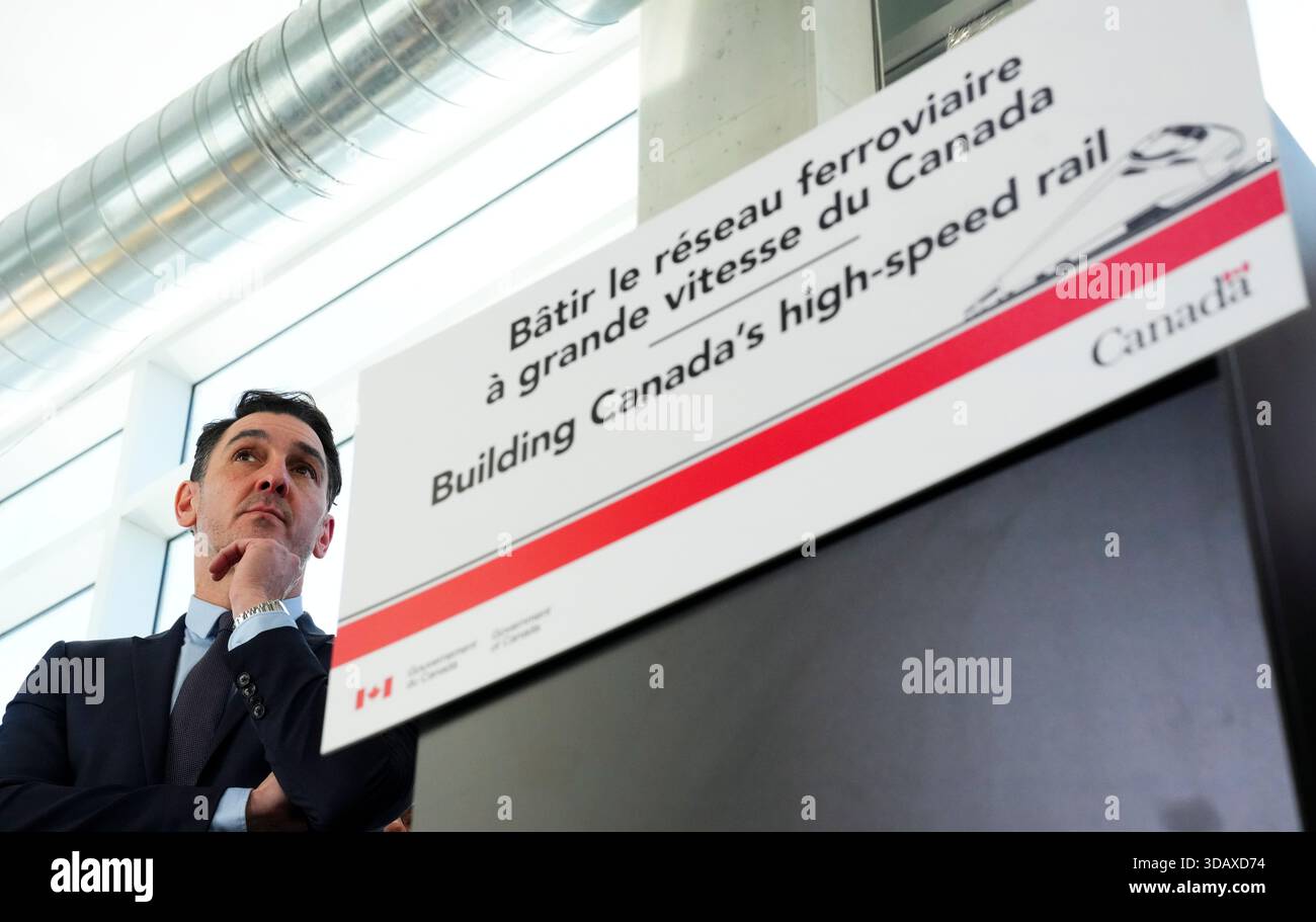 Martin Imbleau, president and CEO of Alto, takes part in an ...