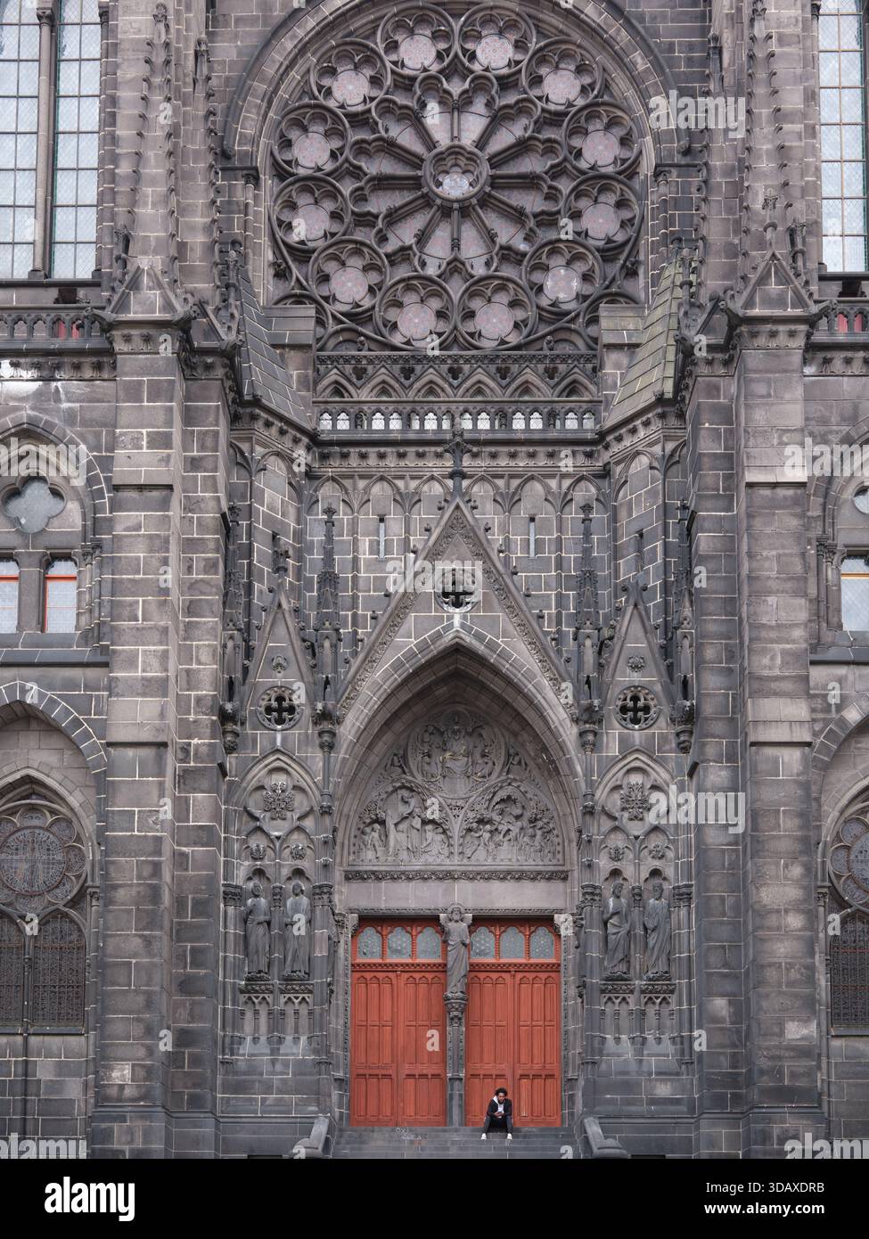 The black cathedral of clermont-ferrand: a gothic masterpiece built ...