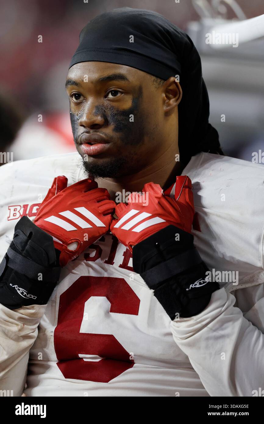INDIANAPOLIS, IN - DECEMBER 06: Mikail Kamara #6 of the Indiana ...