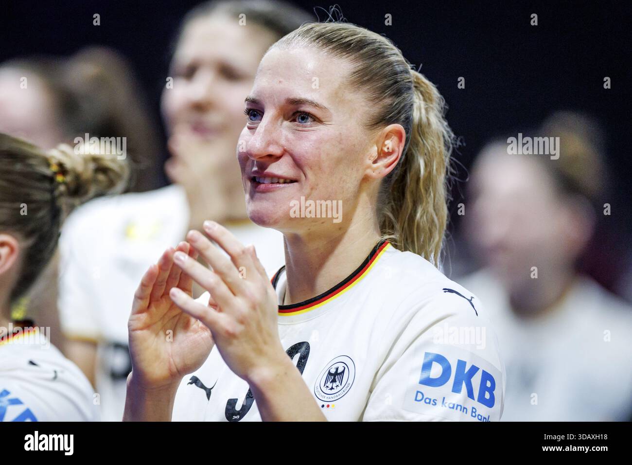ROTTERDAM - Jenny Behrend (GER) celebrates victory after Germany's semi ...