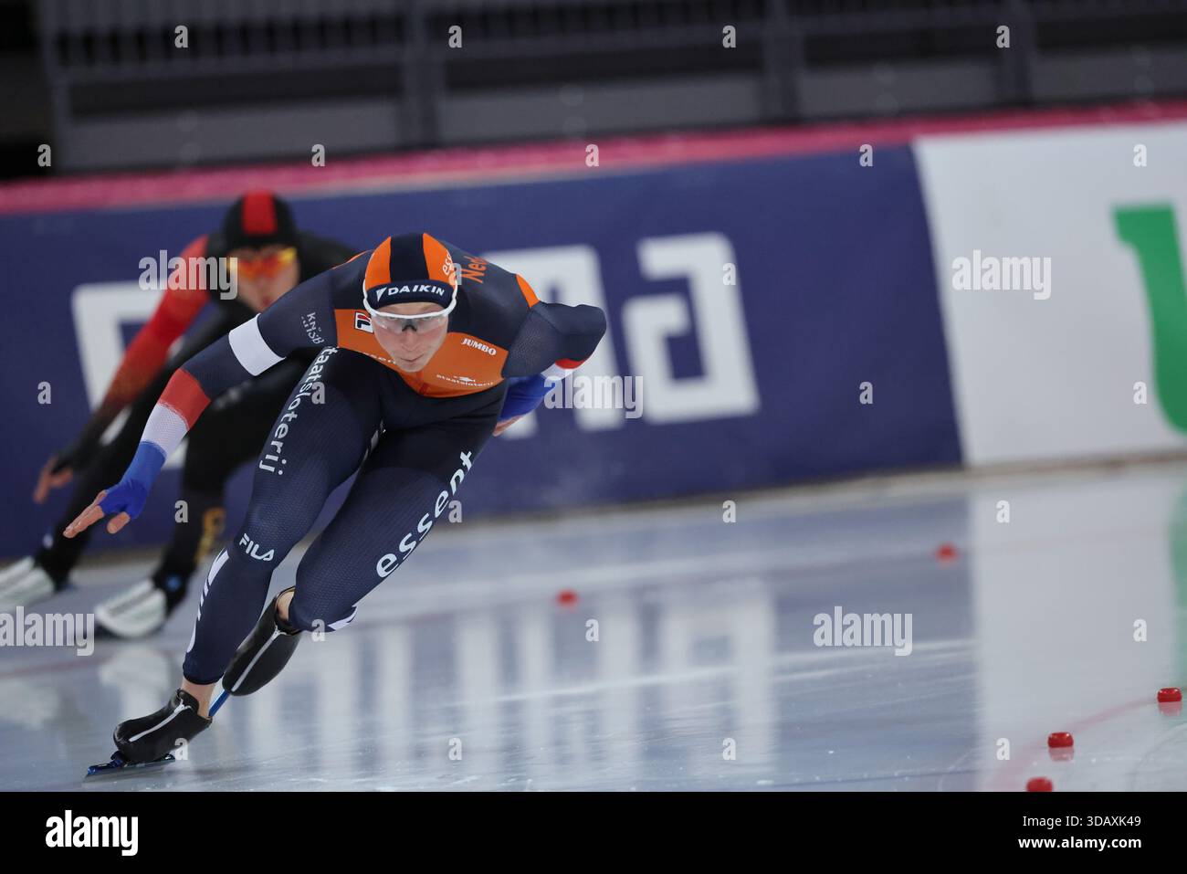 Hamar 20251212. Merijn Scheperkamp (NED) under 500 meters in the world ...