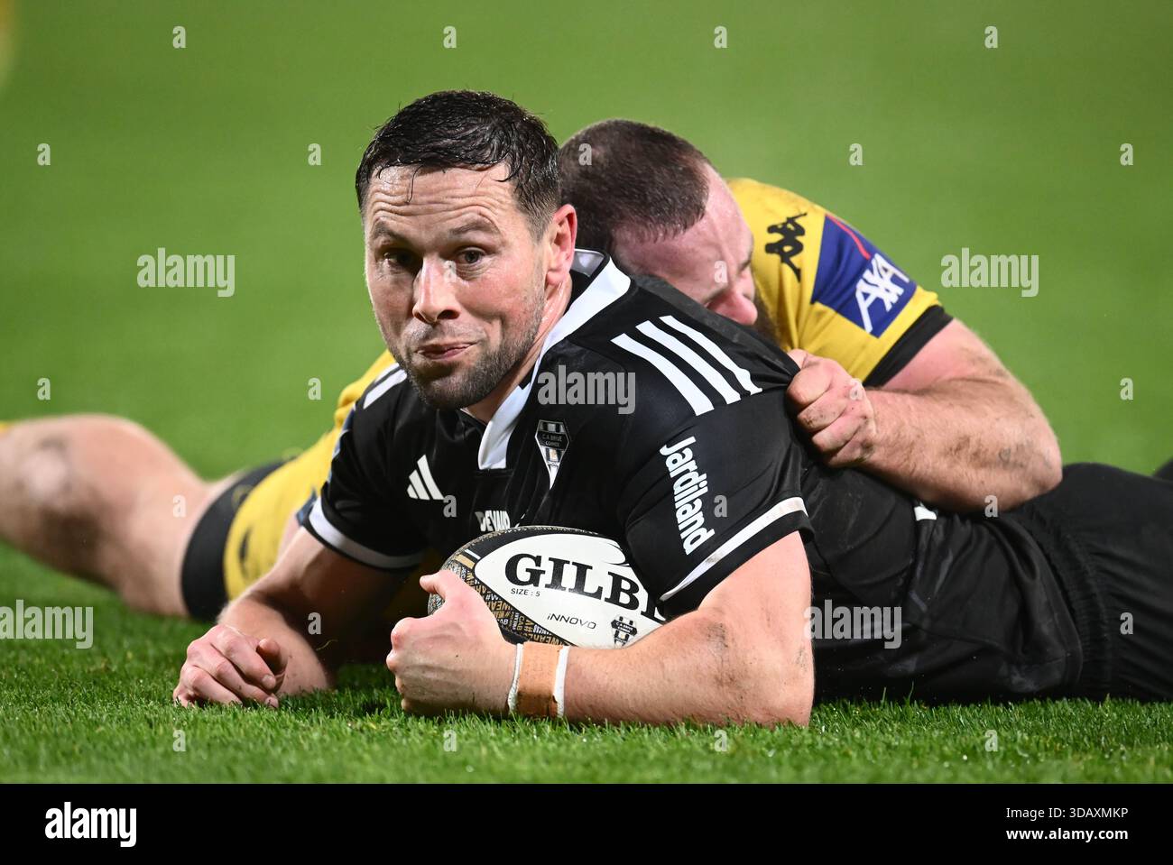John Cooney of Brive during the Pro D2 match between Brive and ...