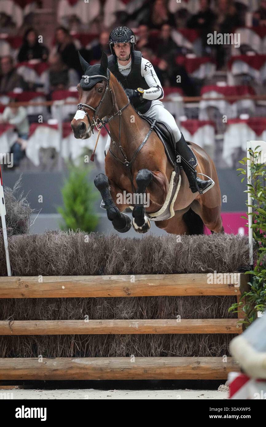 Alexis GOURY (FRA) riding FARA DES LOGES during the Day 3 of the 64th ...