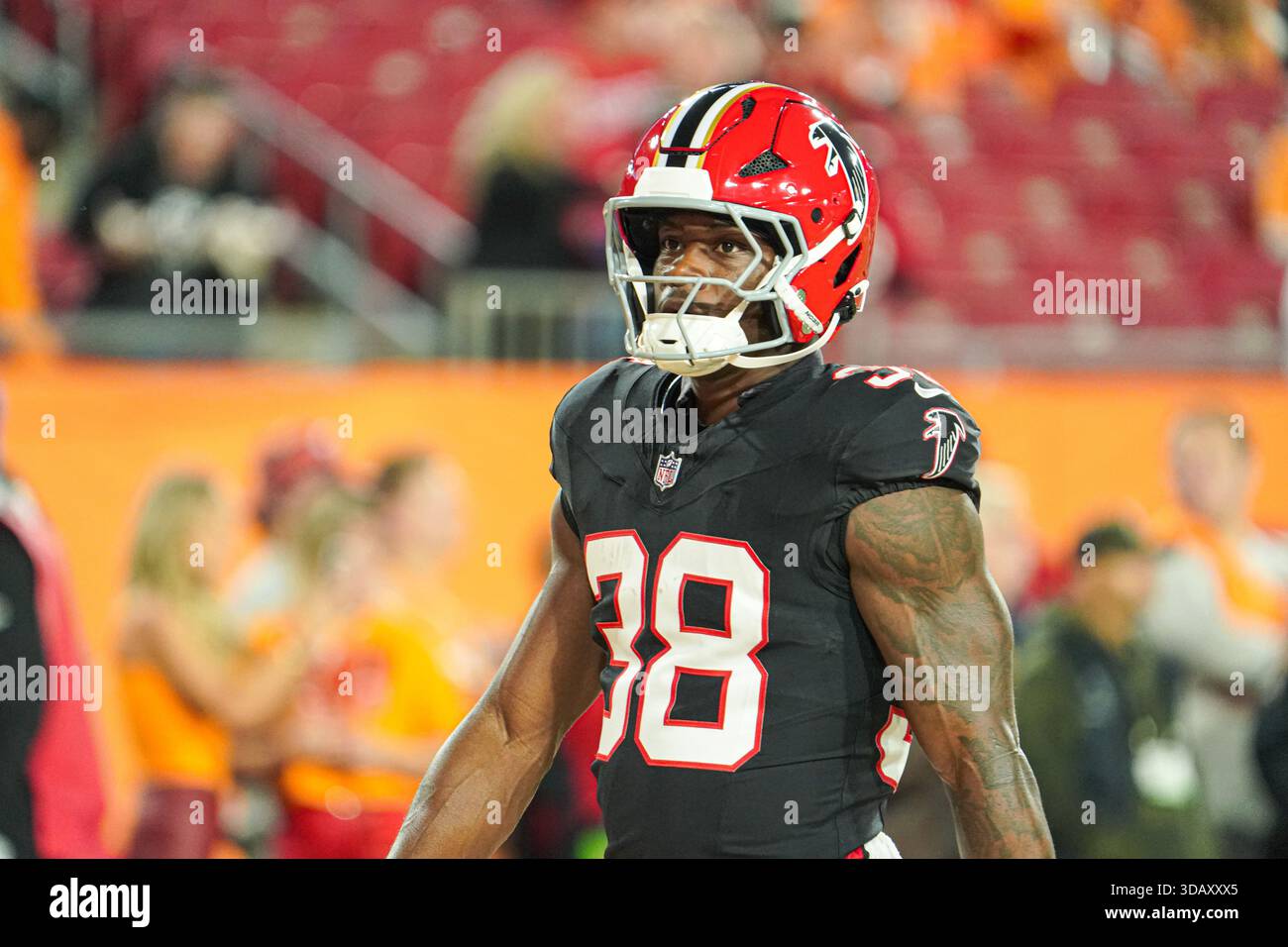 Tampa Bay, Florida, USA, December 11, 2025, Atlanta Falcons running ...