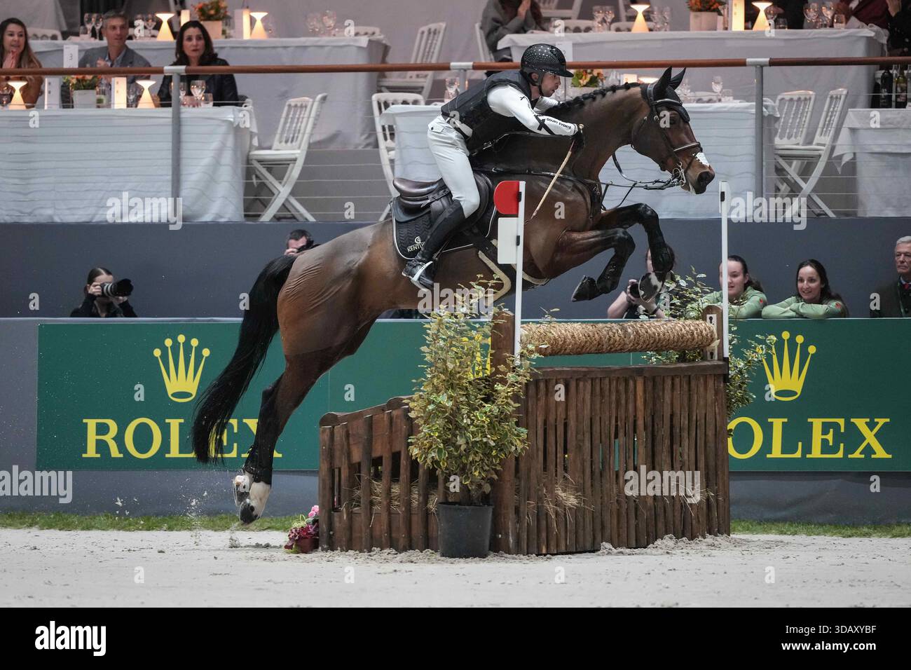 Alexis GOURY (FRA) riding FARA DES LOGES during the Day 3 of the 64th ...
