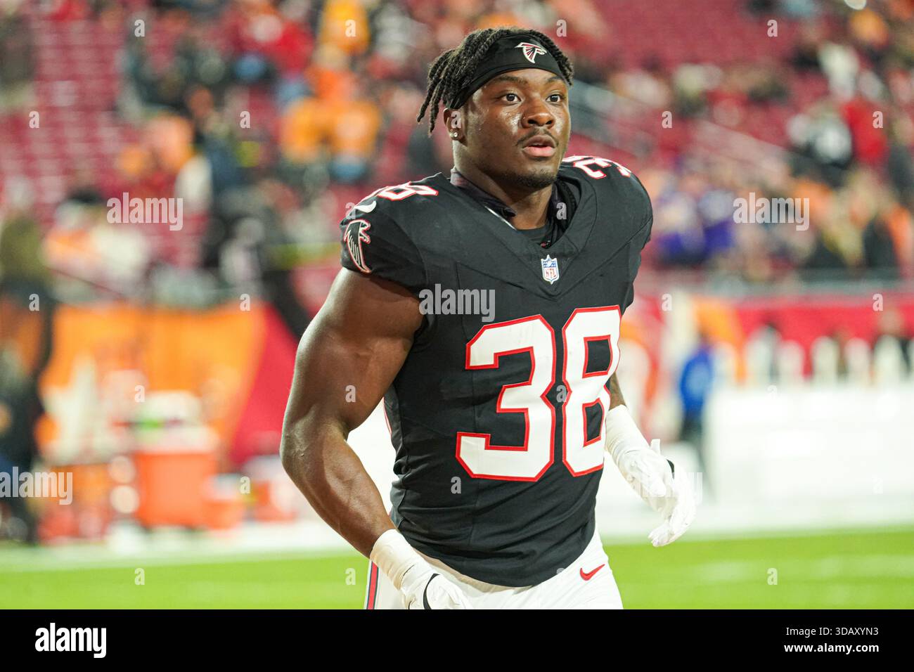 Tampa Bay, Florida, USA, December 11, 2025, Atlanta Falcons player ...