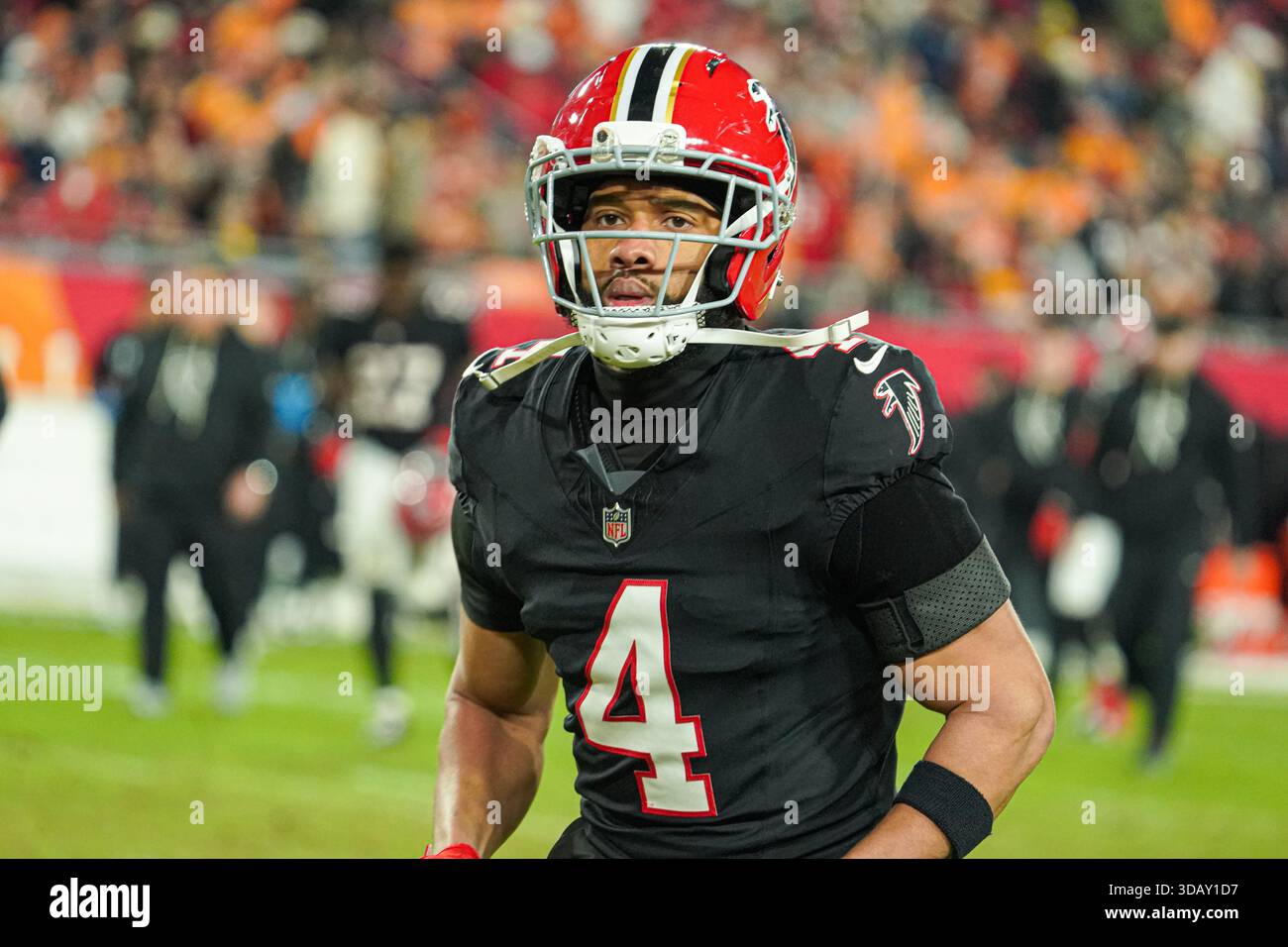 Tampa Bay, Florida, USA, December 11, 2025, Atlanta Falcons player ...