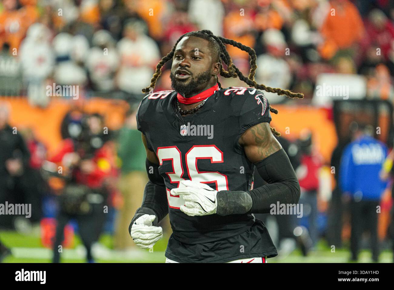 Tampa Bay, Florida, USA, December 11, 2025, Atlanta Falcons player ...