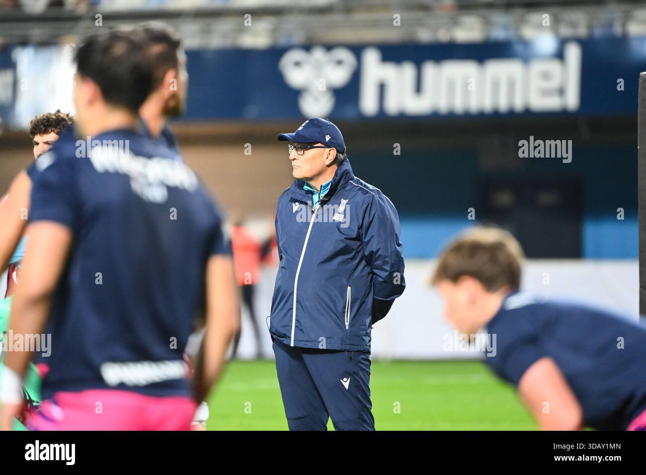 Massimo BRUNELLO head coach of Zebre Parma during the EPCR Challenge ...
