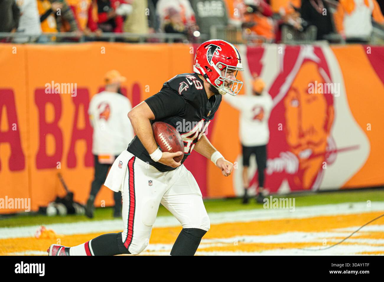 Tampa Bay, Florida, USA, December 11, 2025, Atlanta Falcons player Liam ...