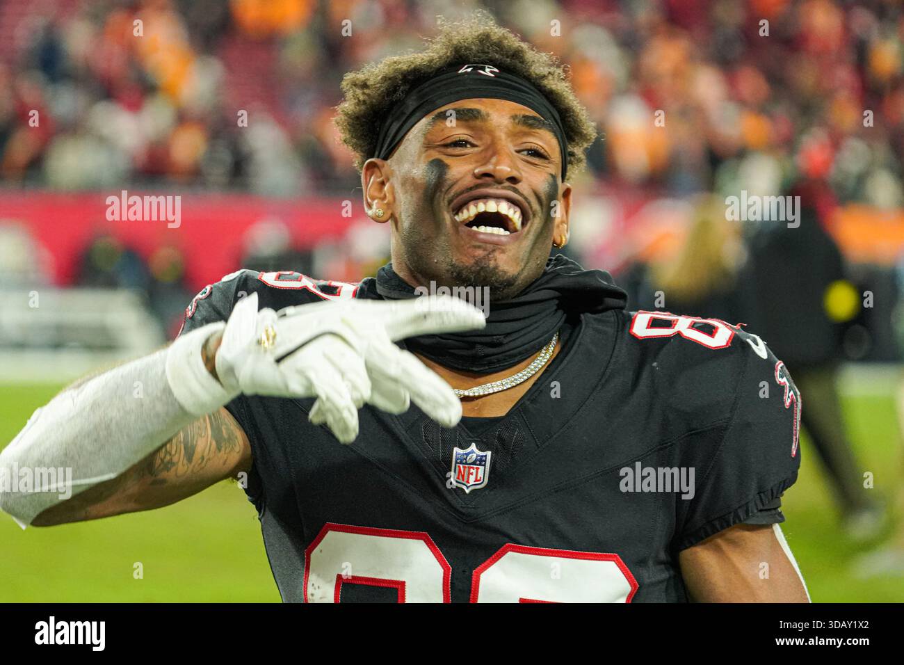 Tampa Bay, Florida, USA, December 11, 2025, Atlanta Falcons player ...
