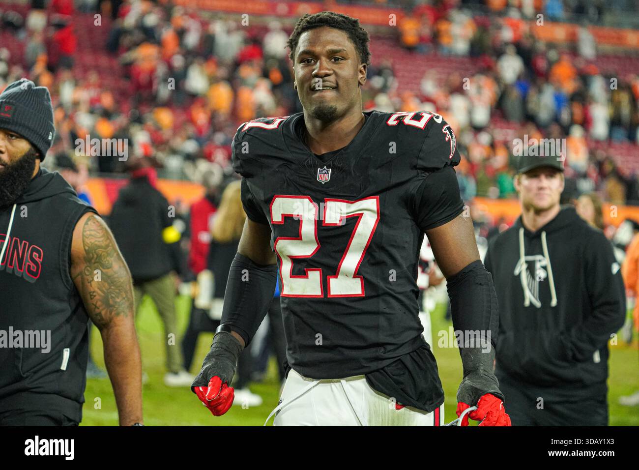 Tampa Bay, Florida, USA, December 11, 2025, Atlanta Falcons player ...
