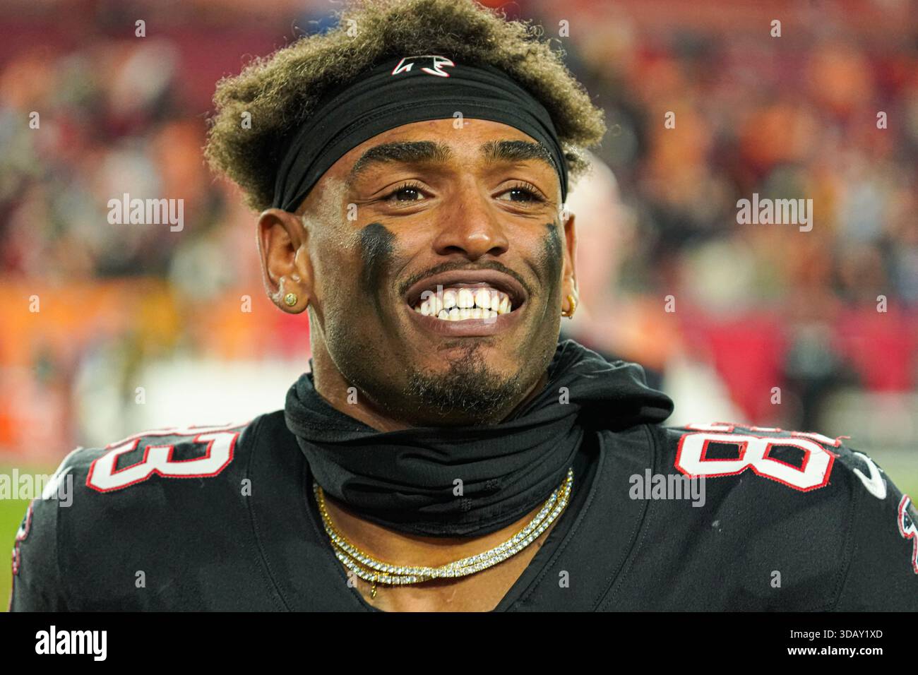 Tampa Bay, Florida, USA, December 11, 2025, Atlanta Falcons player ...