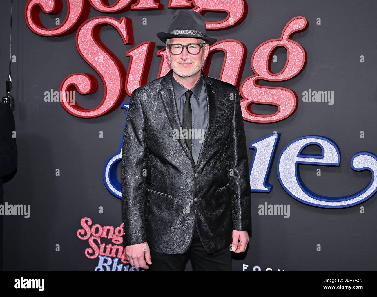 Scott Bomar attends the premiere of "Song Sung Blue" at AMC Lincoln ...