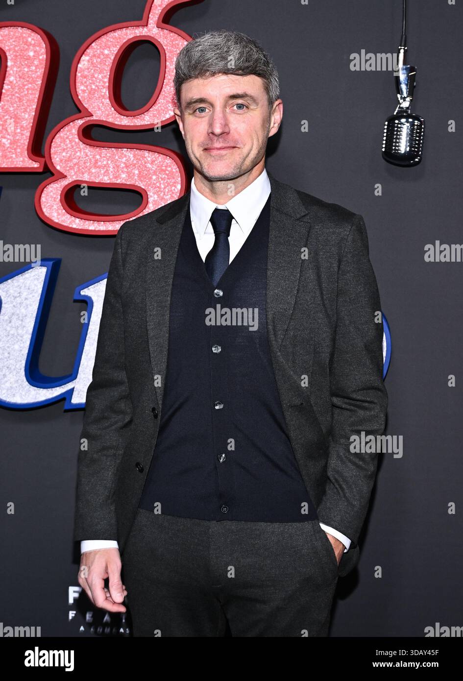 John Fox attends the premiere of "Song Sung Blue" at AMC Lincoln Square ...
