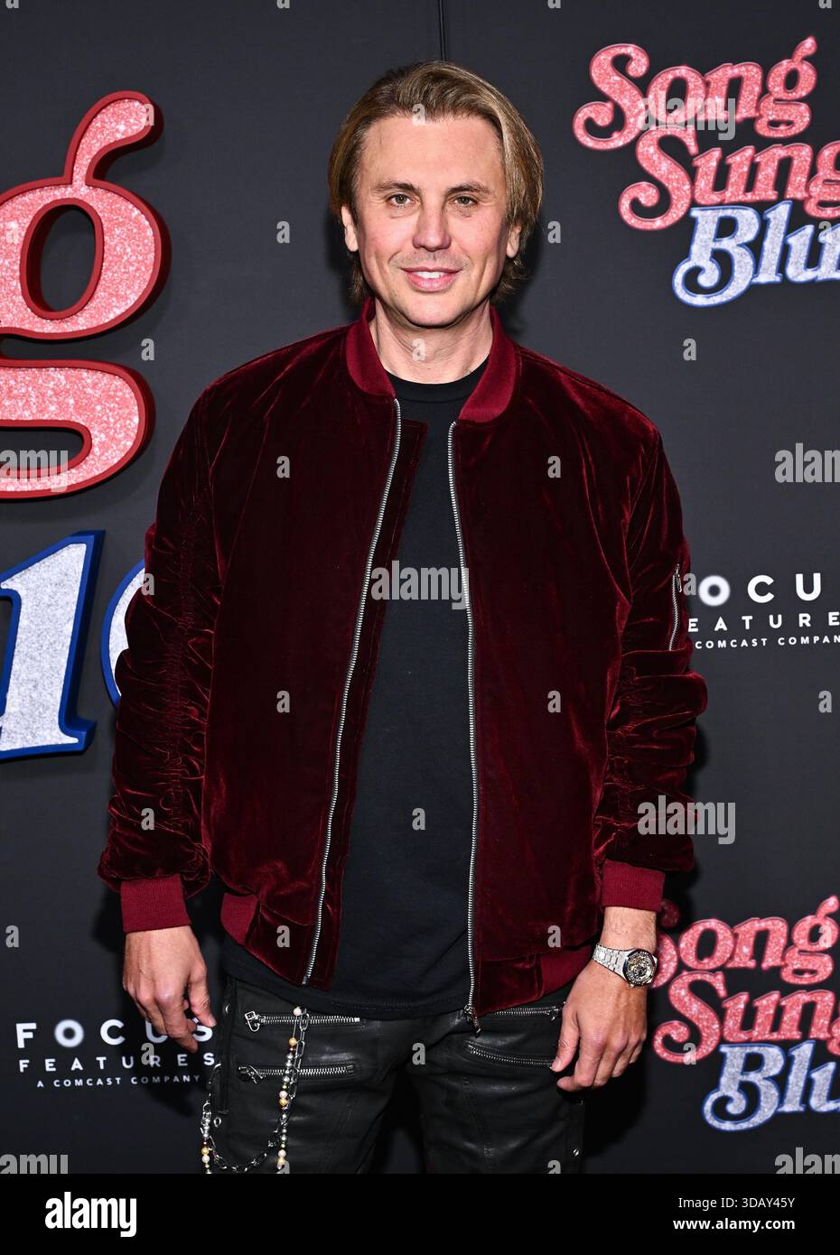 Jonathan Cheban attends the premiere of "Song Sung Blue" at AMC Lincoln ...
