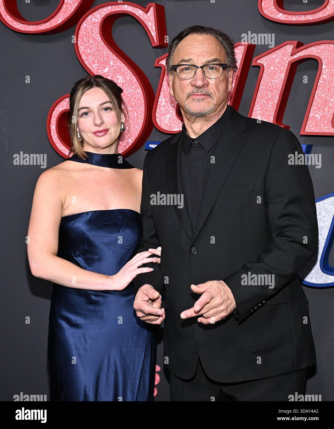 Jim Belushi, right, and daughter Jamison Belushi attend the premiere of ...