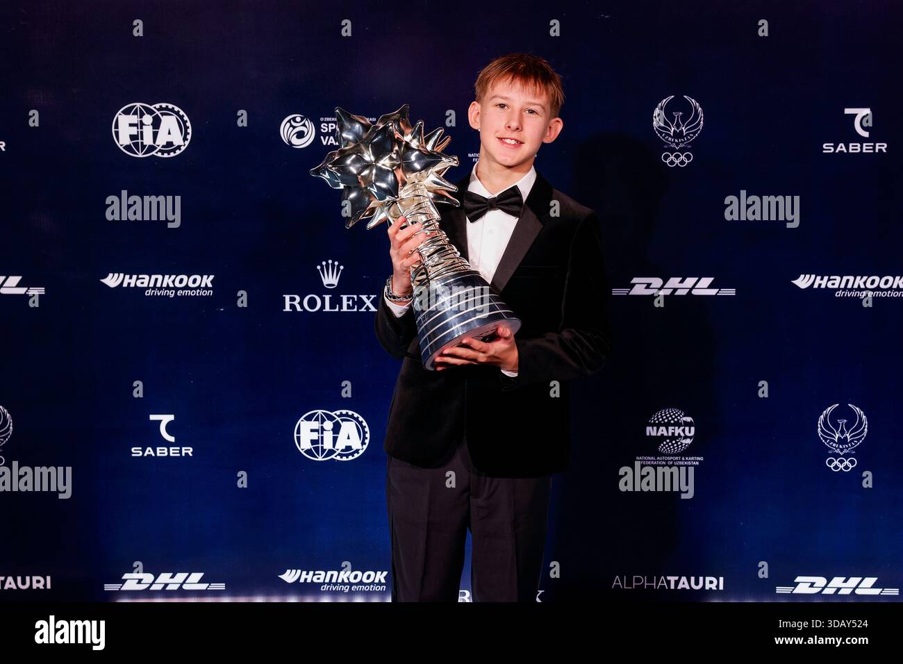 BAGLIN Noah (gbr), Junior Karting World Champion, portrait during the ...