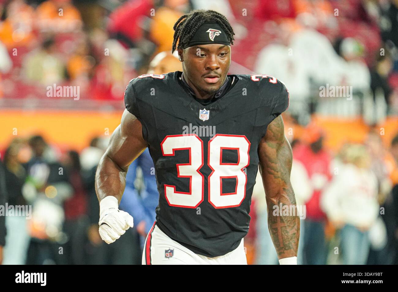 Tampa Bay, Florida, USA, December 11, 2025, Atlanta Falcons player ...