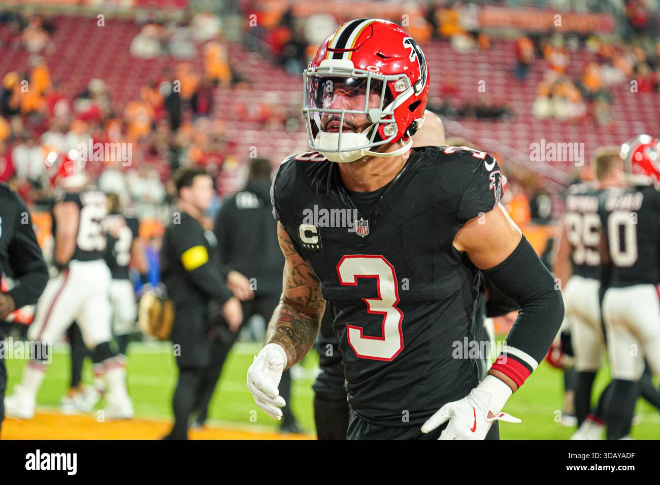 Tampa Bay, Florida, USA, December 11, 2025, Atlanta Falcons player ...