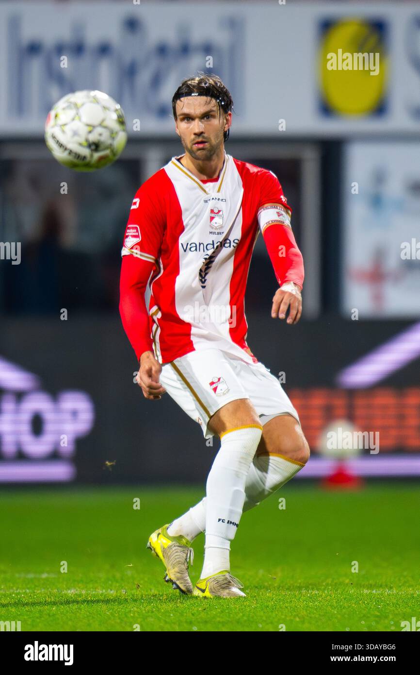 EMMEN , 12-12-2025 , Stadium Oude Meerdijk , season 2025 / 2026 , Dutch ...