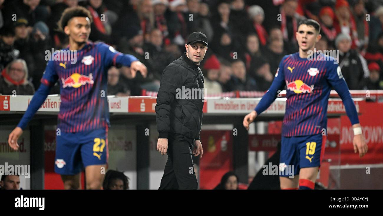 Trainer [coach] Ole Werner (Leipzig) Berlin, December 12, 2025, Soccer ...