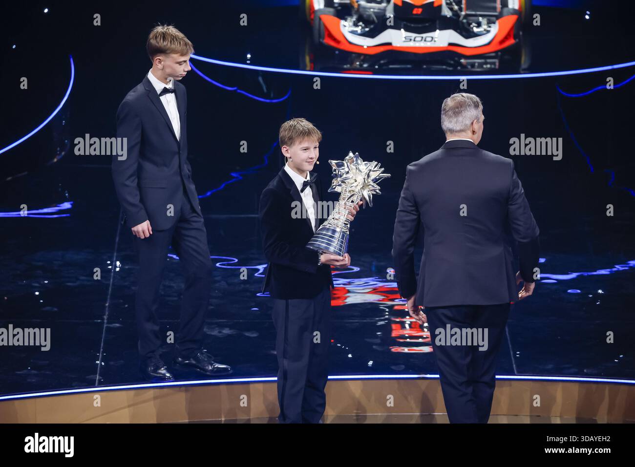 BAGLIN Noah (gbr), Junior Karting World Champion, portrait during the ...