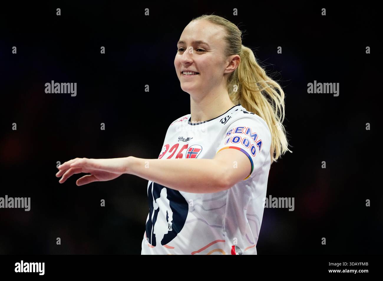 Rotterdam, Netherlands 20251212. Norway's Henny Ella Reistad during the ...