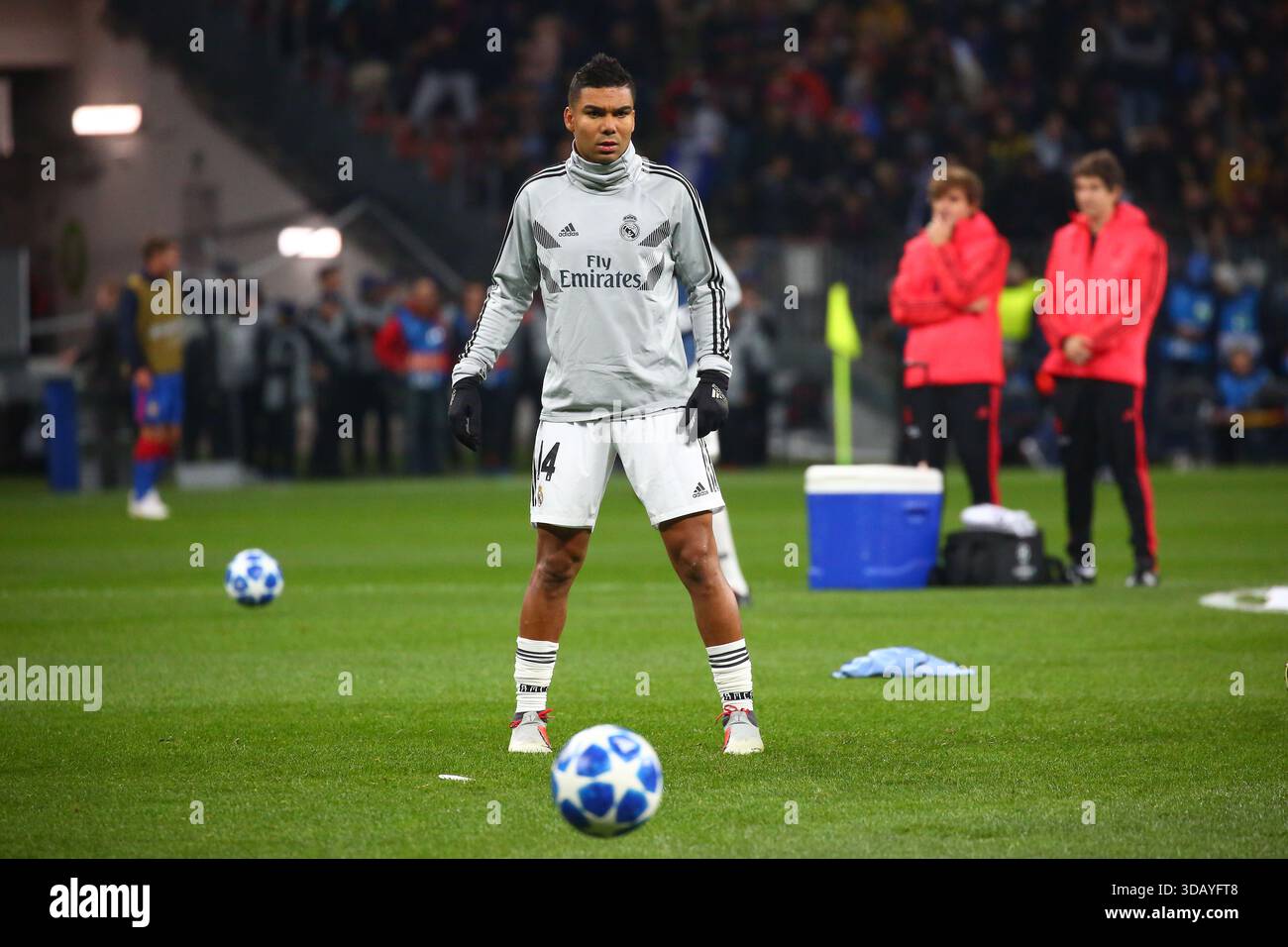 Casemiro of Real Madrid before the UEFA Champions League match between ...