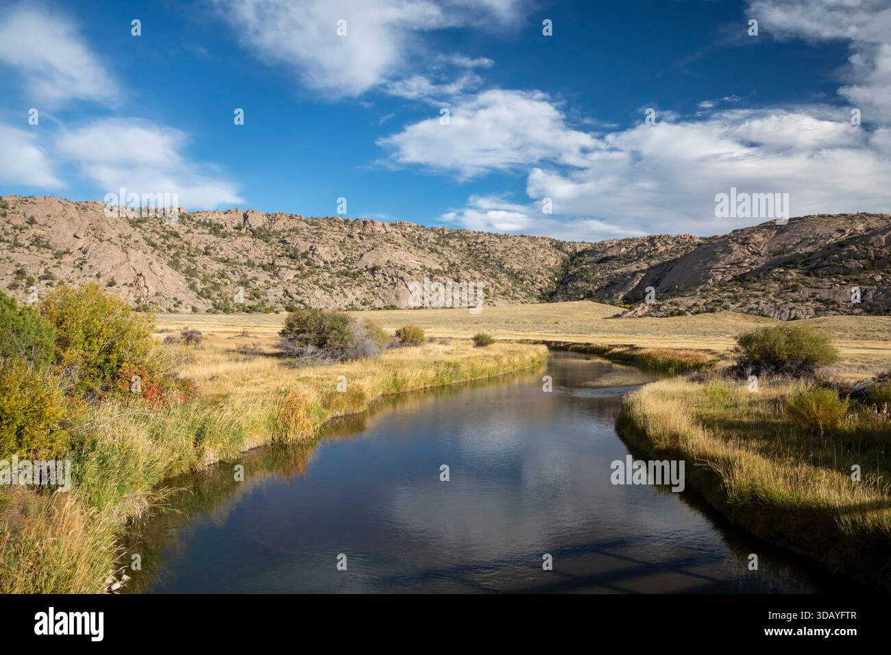 Alcova, Wyoming - The Sweetwater River. Emigrants on the California ...