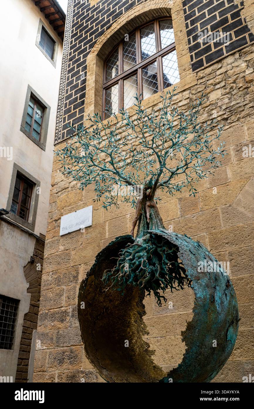 Albero della Pace by Andrea Roggi in Florence, Italy. Tree of Peace ...