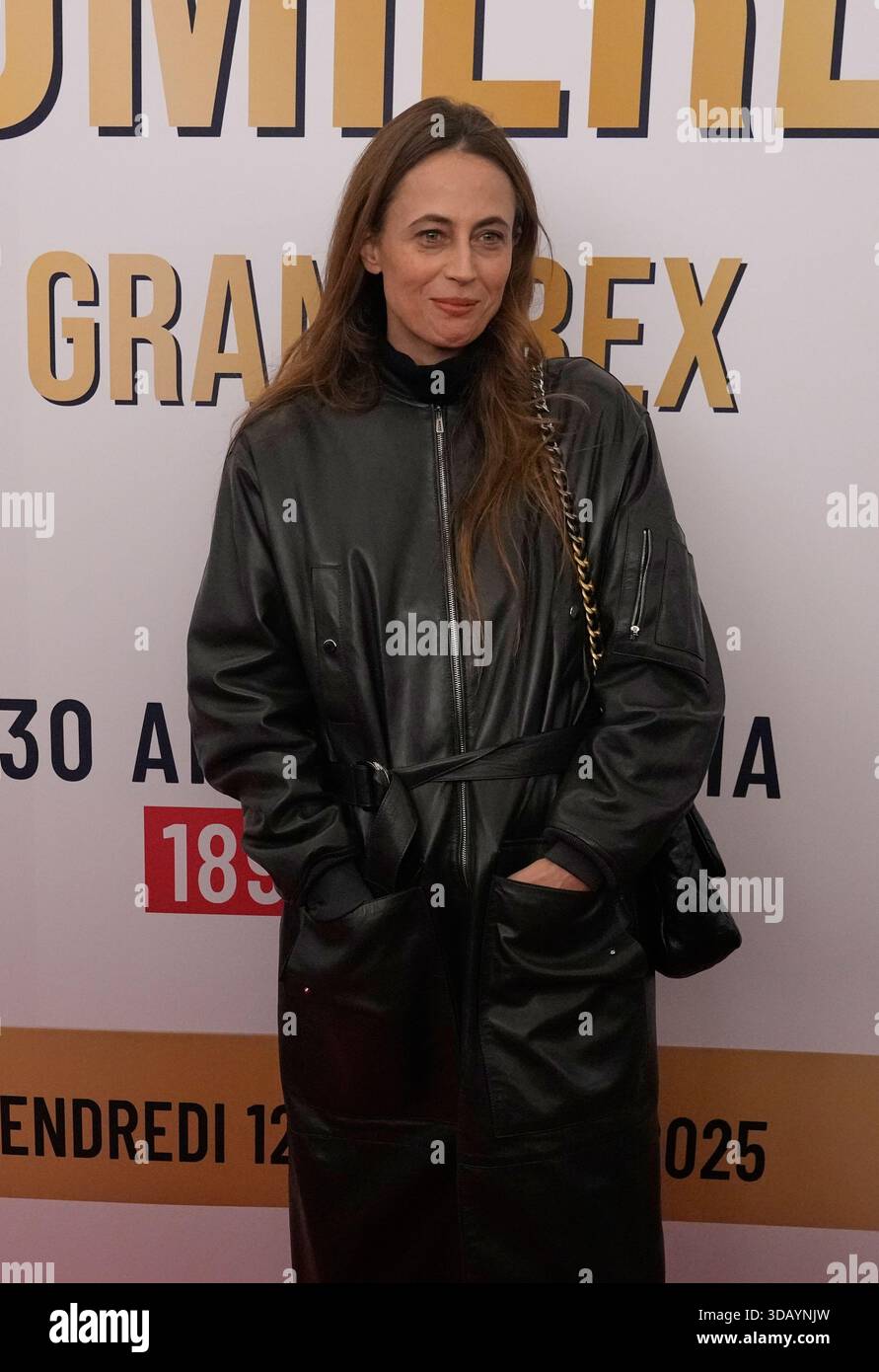 Anne Berest arrives for the screening of the movie " LUMIERE! " a ...
